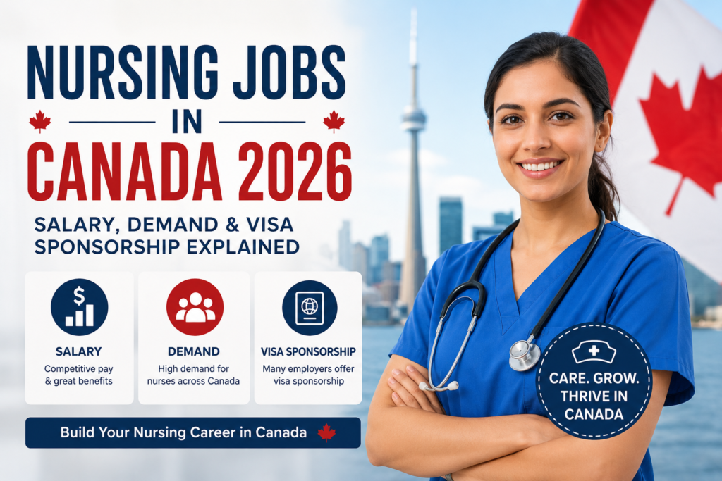 Nursing Jobs in Canada 2026: Salary, Demand & Visa Sponsorship ...